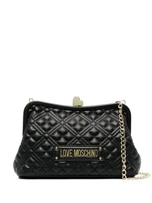 Moschino Logo-lettering Quilted Bag