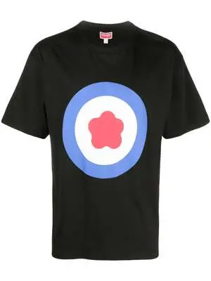Kenzo Target Cotton T-shirt - Black