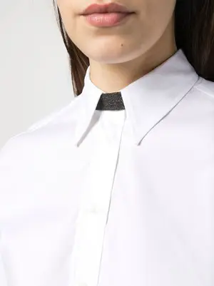 Brunello Cucinelli Monili Bead-embellished Shirt