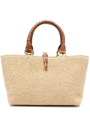 Chloé Marcie Linen Tote