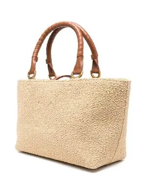 Chloé Marcie Linen Tote