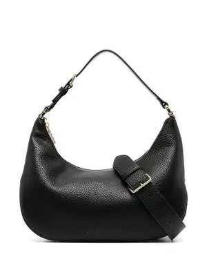 Moschino Hobo Logo-lettering Shoulder Bag - Black