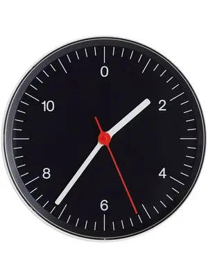 HAY 26.5cm Aluminium Wall Clock - Black