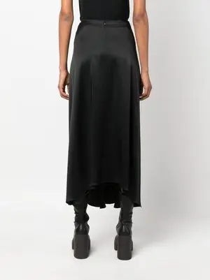 Stella McCartney Twist-detail Draped Midi Skirt