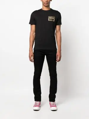 Versace Logo-print Cotton T-shirt
