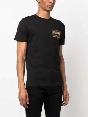 Versace Logo-print Cotton T-shirt