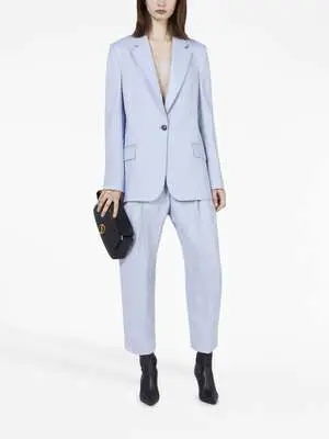 Stella McCartney Pleated Cropped Trousers