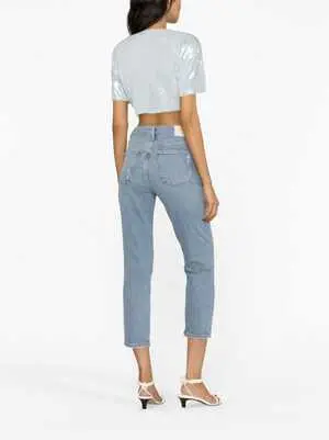 Citizens Of Humanity Charlotte Cropped Straight-leg Jeans