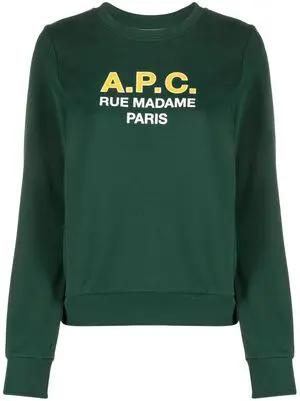 A.p.c. Drop Shoulder Sweatshirts Hoodies For Women
