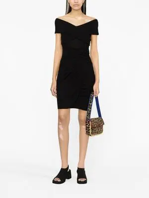Diane Von Furstenberg Draped Mini Dress