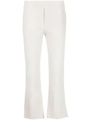 Herno Cropped Trousers - Neutrals