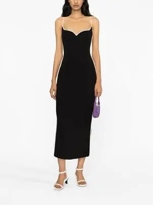 Paris Georgia Sweatheart-neck Maxi Dress