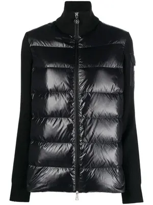 Moncler Panelled Jacket - Black