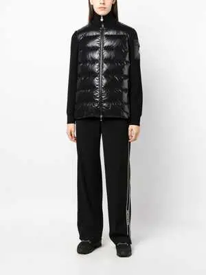 Moncler Panelled Jacket - Black