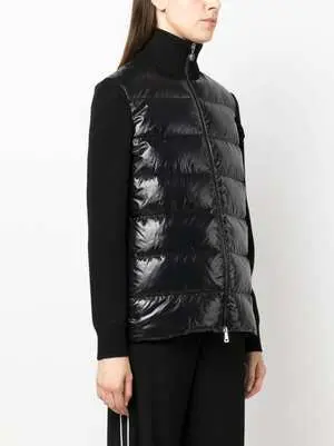 Moncler Panelled Jacket - Black
