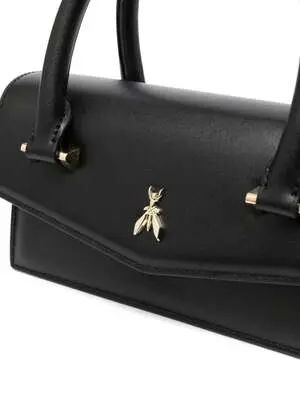 Patrizia Pepe Fly Bamby Leather Bag - Black