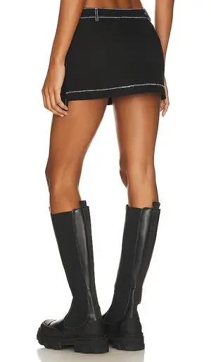 BY.DYLN Cooper Mini Skirt - Black