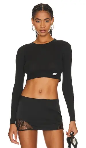 Alexander Wang Crew Neck Long Sleeve