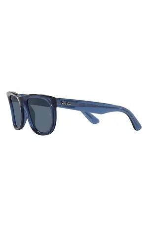 Ray-ban Ray-Ban Reverse Wayfarer Square Sunglasses Dark Blue