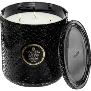 Voluspa 5-wick Hearth Candle - Burning Woods