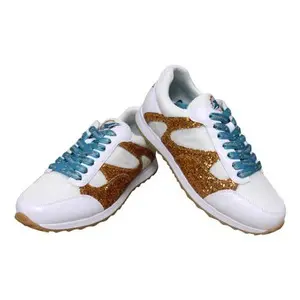 CUCE Miami Dolphins Glitter Sneakers