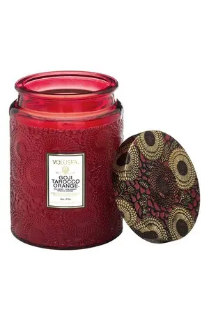 Voluspa Large Jar Candle - Goji Tarocco Orange