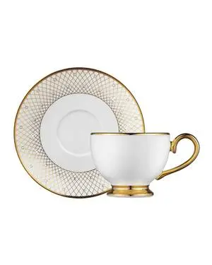 Prouna Princess Espresso Cup & Saucer - Gold