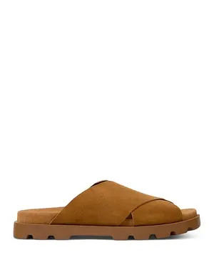 Camper Camper Men's Brutus Sandal X Strap Sandals Medium Brown