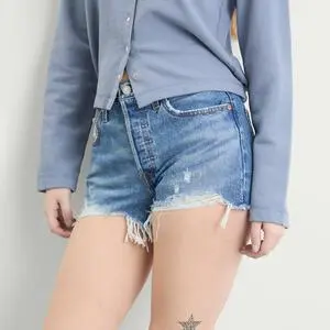 LEVI’S COLLECTIONS Levi's Red Tab 501 Boyfriend Denim Shorts