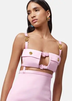 Versace Medusa '95 Cutout Mini Dress