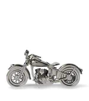 Ralph Lauren Ely Motorcycle Ornament - Silver