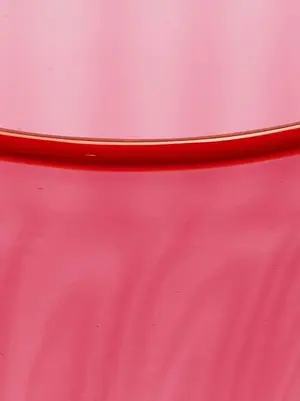 La DoubleJ Rainbow Murano Glasses - Red