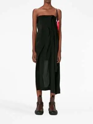 JW Anderson Deconstructed Strapless Minidress