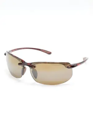 Maui Jim Banyans Rimless Sunglasses - Brown