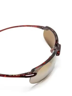 Maui Jim Banyans Rimless Sunglasses - Brown