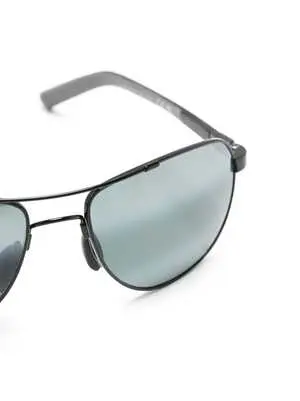 Maui Jim Guardrails Pilot-frame Sunglasses - Black