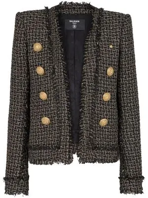 Balmain Trimmed Jackets For Women