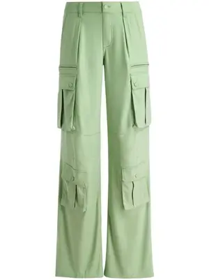 Alice + Olivia Joette Low-rise Cargo Trousers