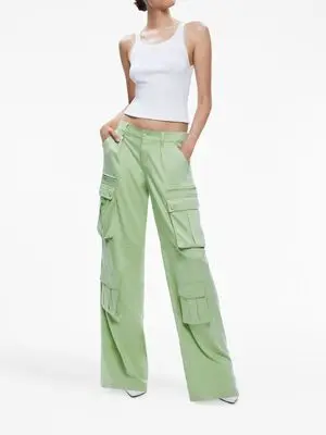 Alice + Olivia Joette Low-rise Cargo Trousers