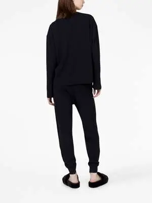Stella McCartney Iconics Split-cuff Jumper - Black