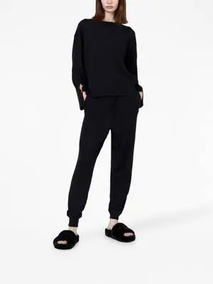 Stella McCartney Iconics Split-cuff Jumper - Black