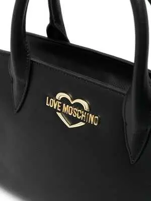 Moschino Logo-plaque Tote Bag