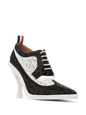 Thom Browne Crystal-embellished Derby Shoes