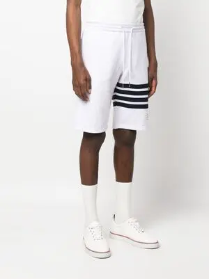 Thom Browne 4-bar Track Shorts - White
