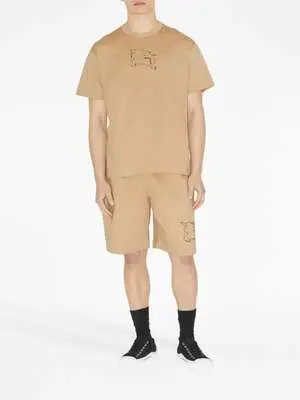 Burberry Equestrian Knight-motif Cotton T-shirt