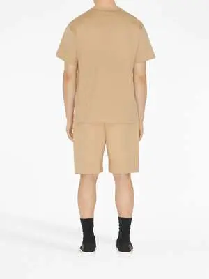 Burberry Equestrian Knight-motif Cotton T-shirt