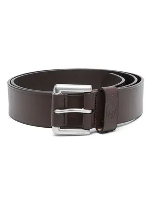 Polo Ralph Lauren Buckled Leather Belt - Brown