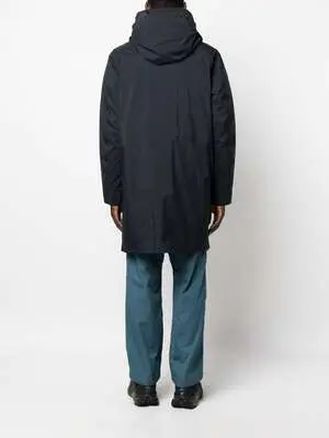 C.P. COMPANY Logo-print Layered Coat
