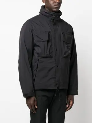 C.P. COMPANY Logo-print Windbreaker