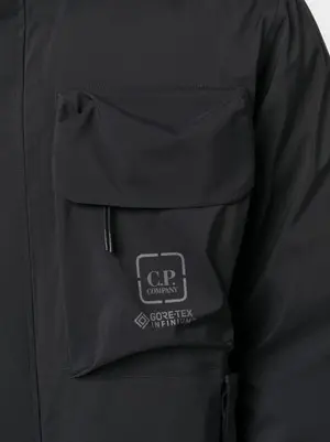 C.P. COMPANY Logo-print Windbreaker